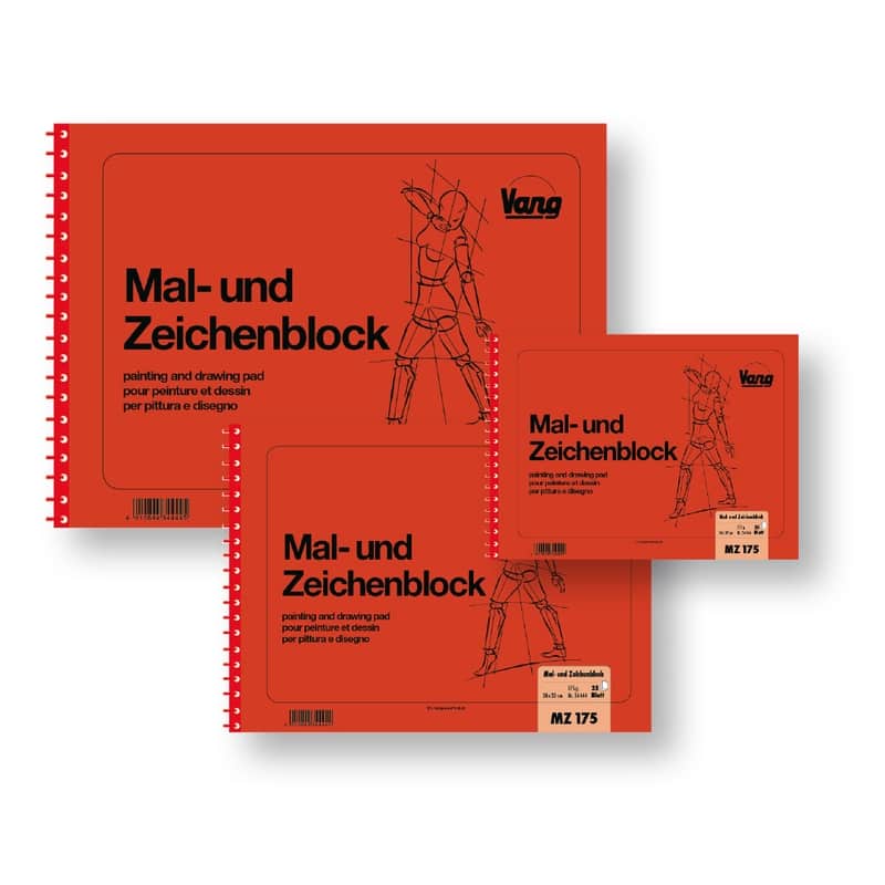 Vang Mal- und Zeichenblock | 175 g/m² Zeichenblock | Farben Samsreither
